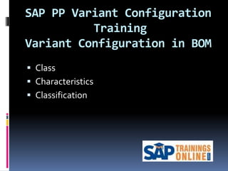 Sap – pp online training course | PPTX | Logistics | Business
