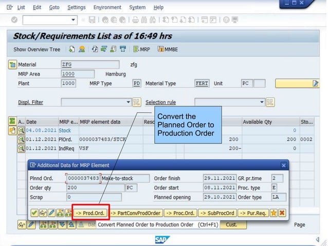 SAP PP Production Order Understanding Time Elements.pdf | Business ...