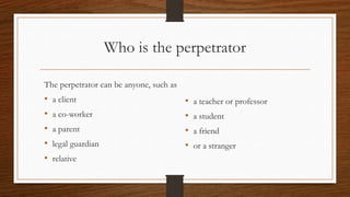 Sexual Harassment, Gender Discrimination and Sexism | PPT