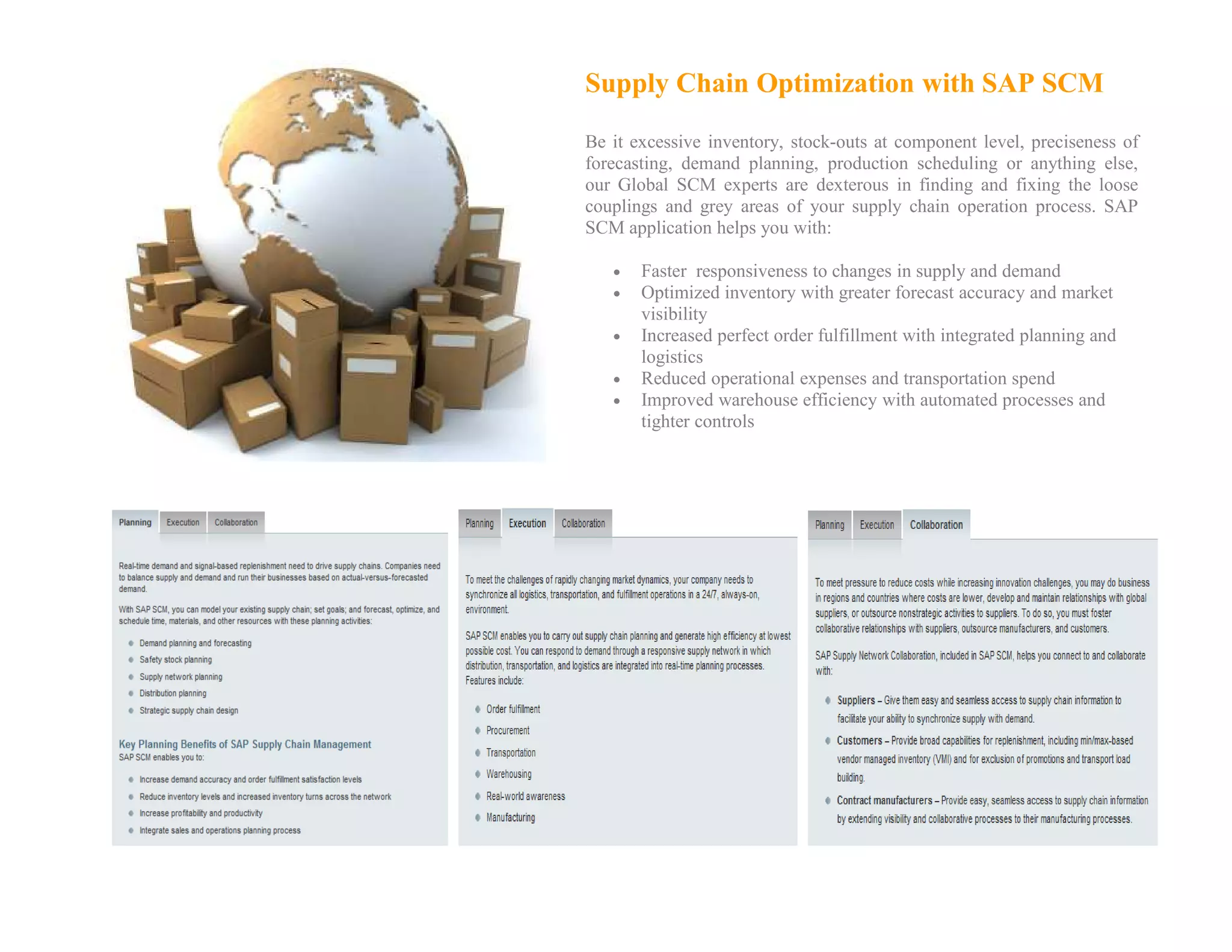 Touchstone IT Services- SAP Practice Brochure | PDF | Computer Software and Applications | Computing
