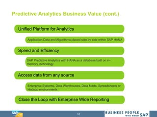 SAP Predictive Analytics | PPTX