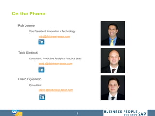 SAP Applications and the Modern Data Scientist - Predictive Analytics for the End User | PPTX ...