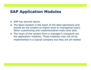 Sap Presentation | PPT