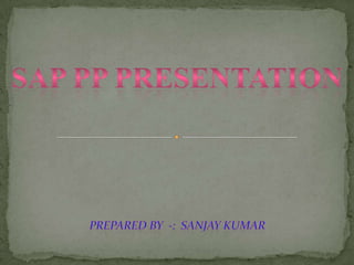 Sap presentation | PPSX