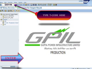 Sap presentation | PPSX