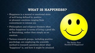 Real vs Virtual Happiness | PPTX