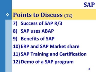 SAP for Beginners | PPT