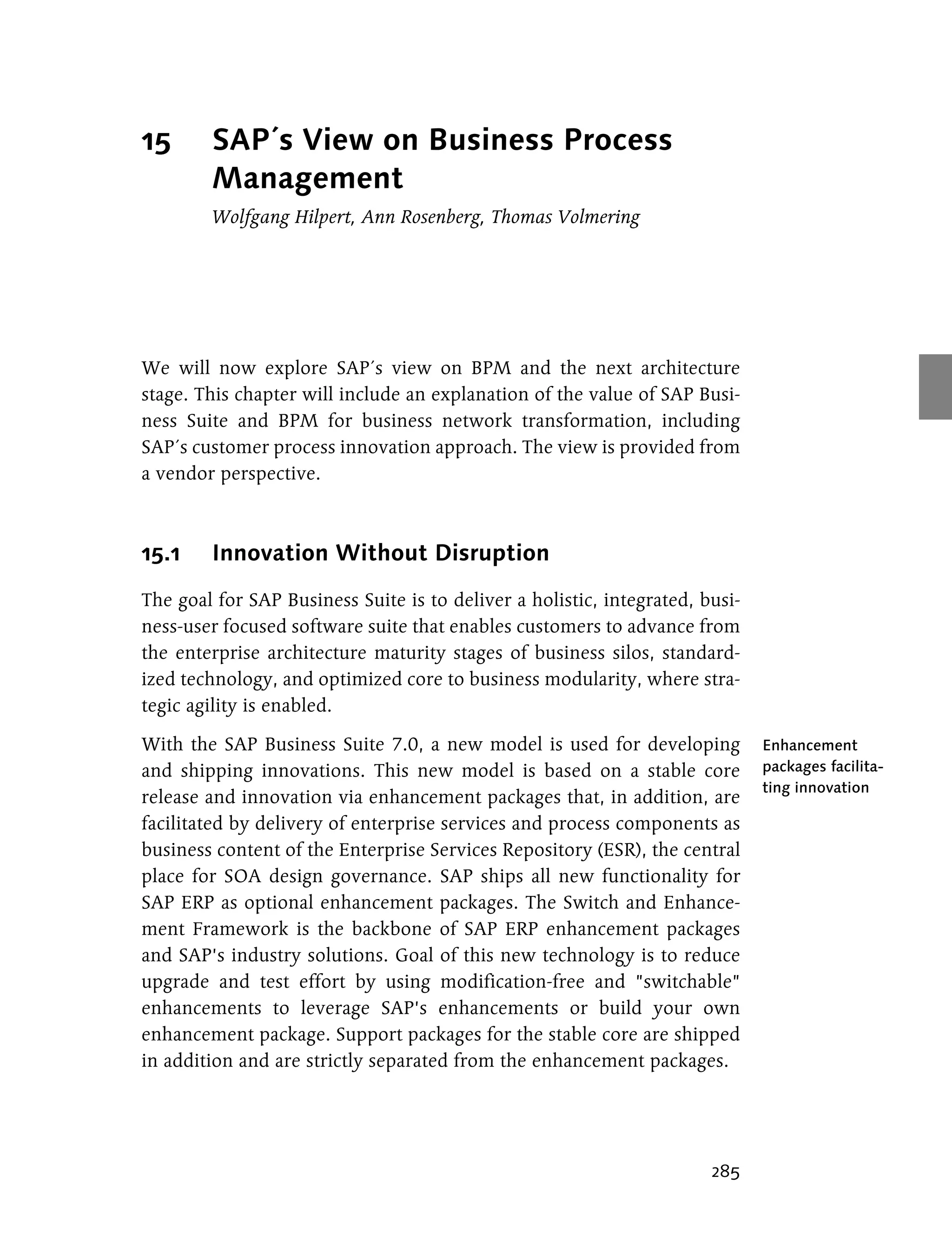 SAP Business Process Management - SAP Roadmap | PDF