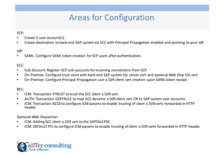 Principal Propagation with SAP Cloud Platform | PPT