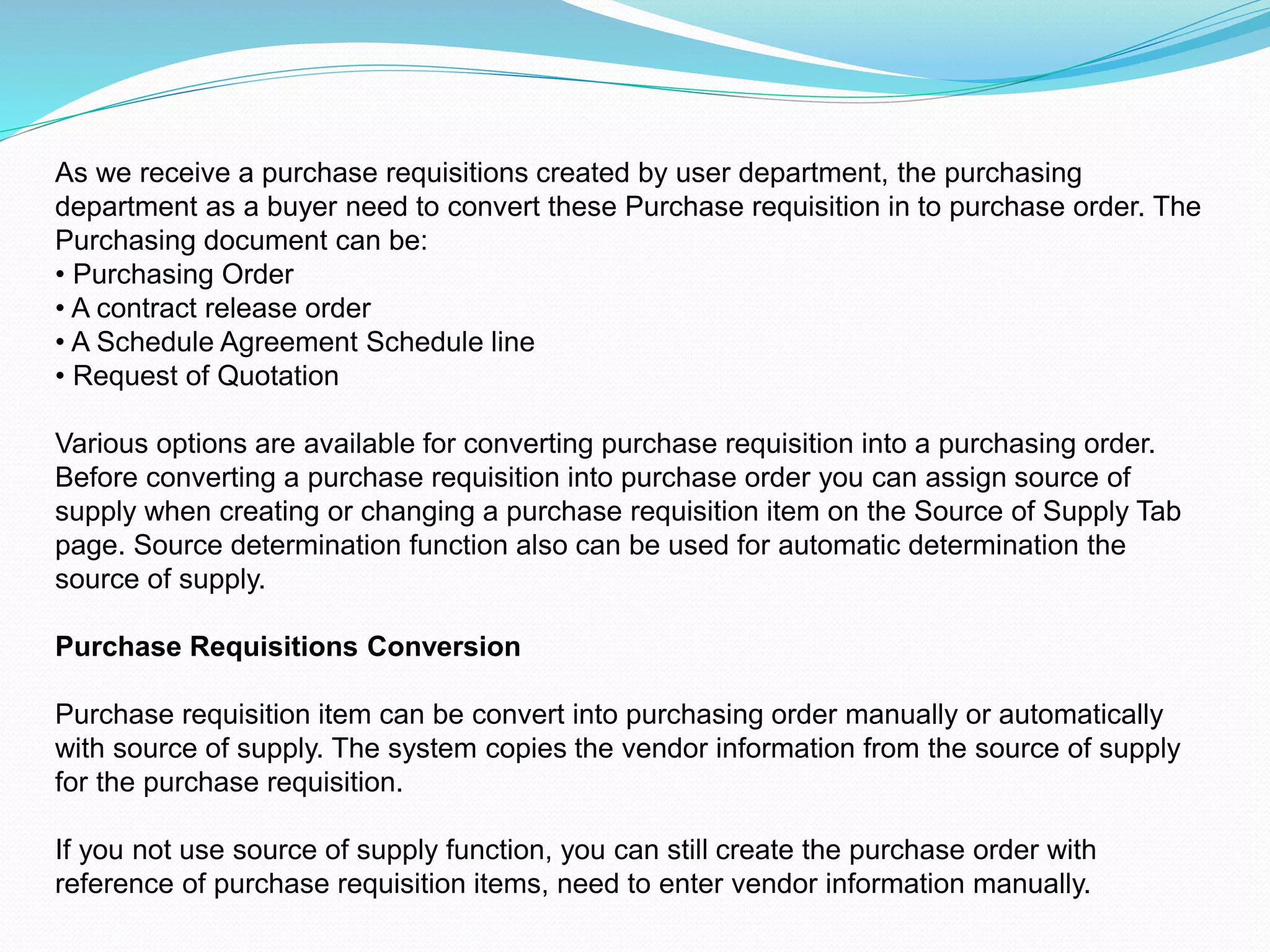 Sapprocurement non stock item | PPTX