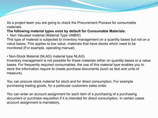Sapprocurement non stock item | PPTX