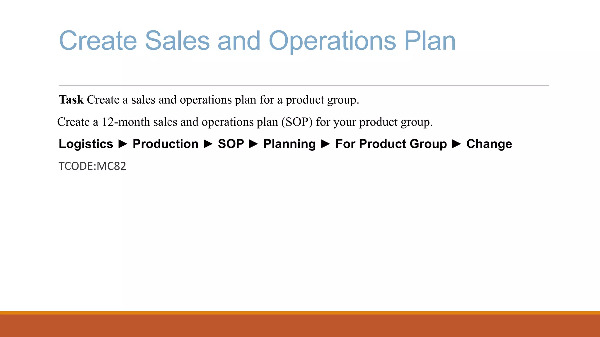 SAP Production Planning and Execution presentation | PPTX