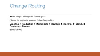 SAP Production Planning and Execution presentation | PPTX