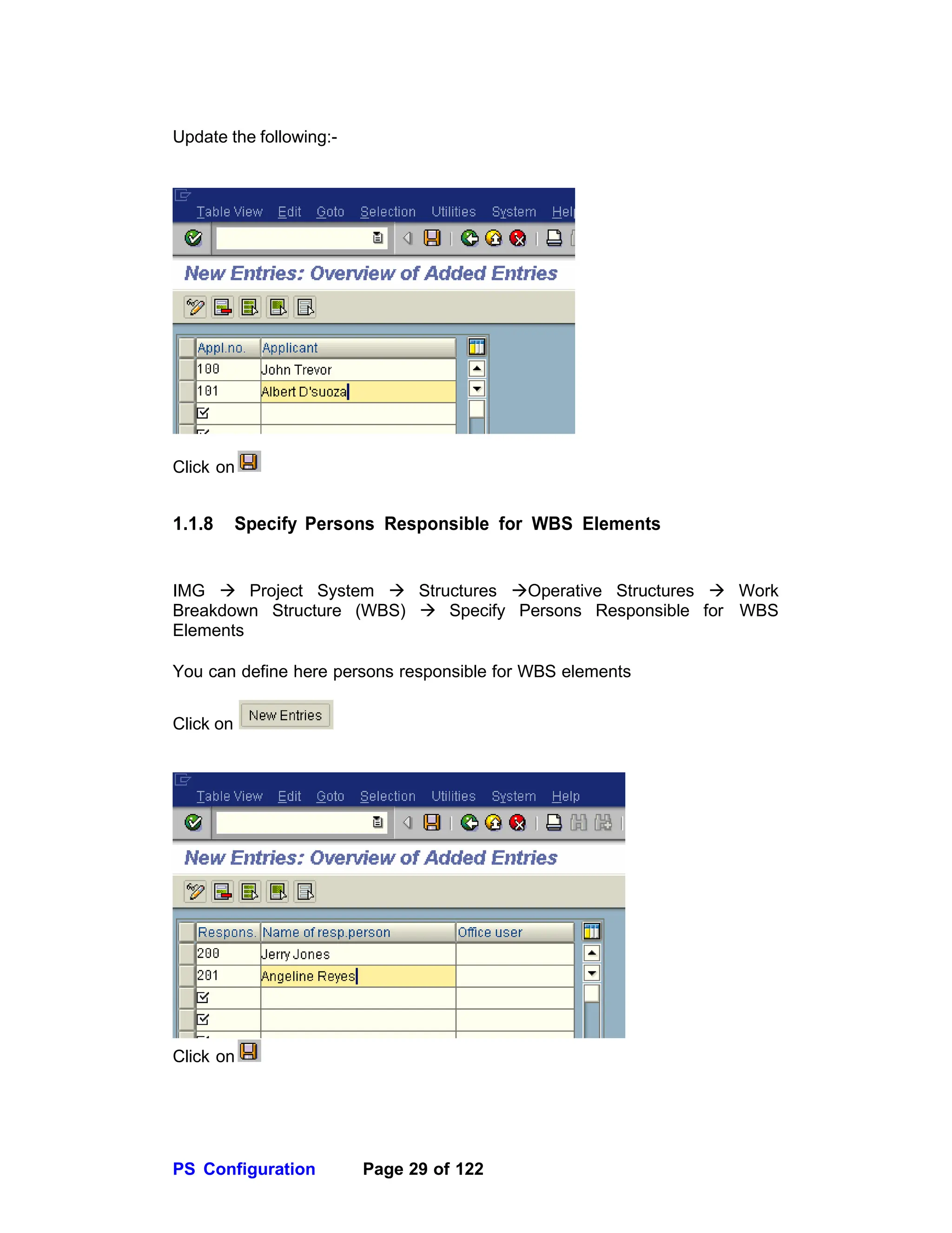 Sap Project Systems Configuration Document Pdf