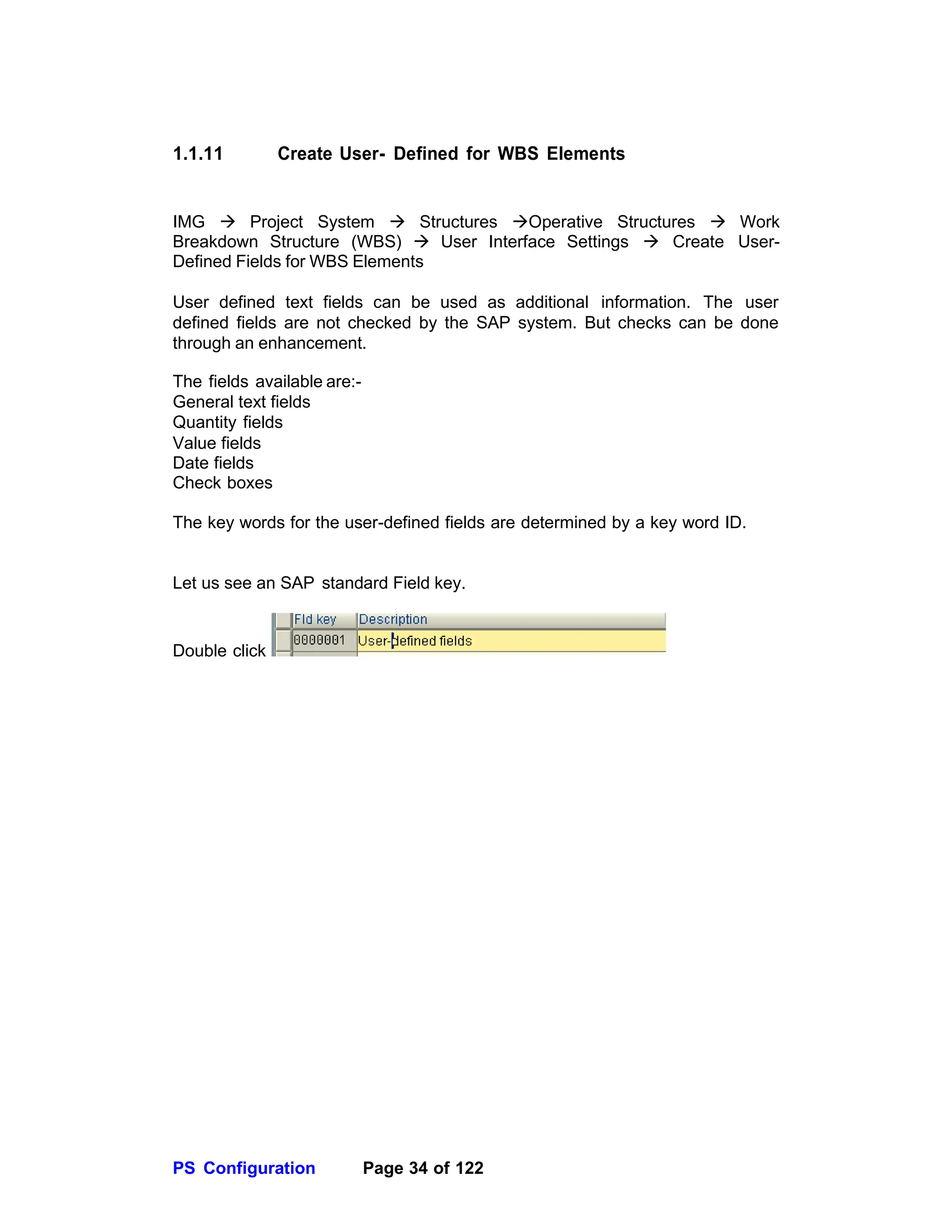 SAP PROJECT SYSTEMS CONFIGURATION Document | PDF