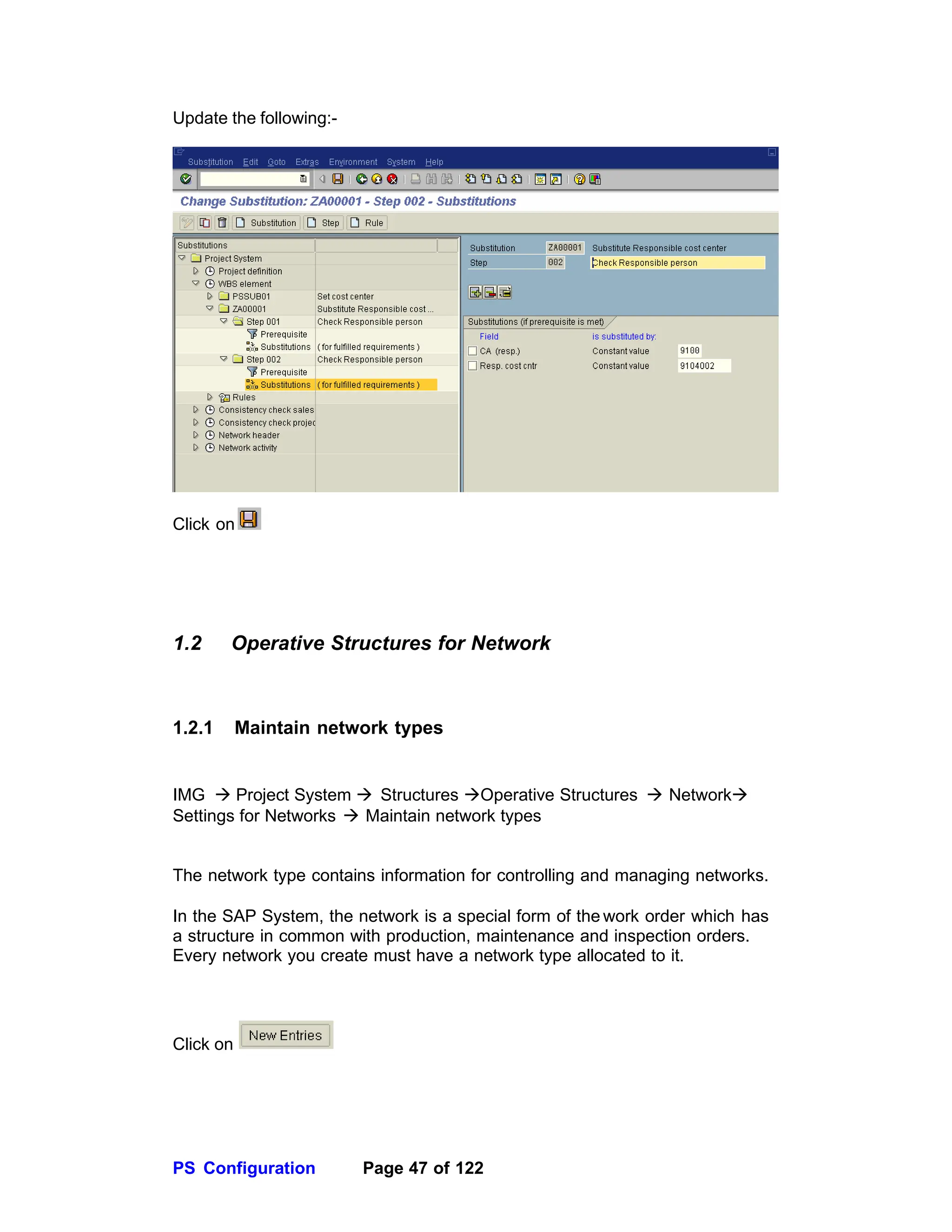 SAP PROJECT SYSTEMS CONFIGURATION Document | PDF