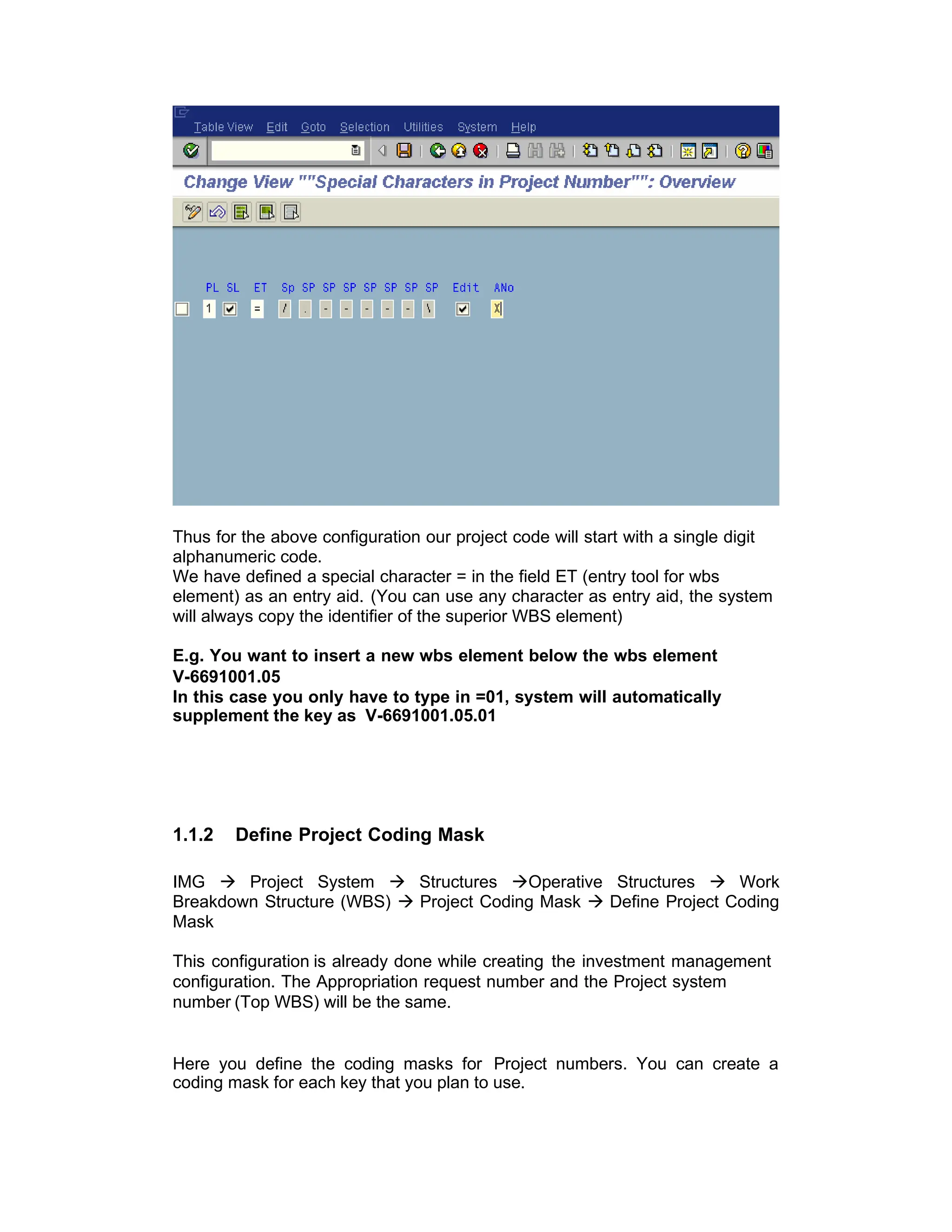 SAP PROJECT SYSTEMS CONFIGURATION Document | PDF