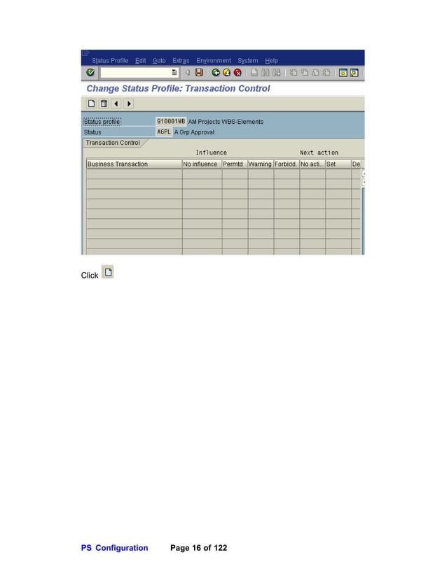 SAP PROJECT SYSTEMS CONFIGURATION Document | PDF