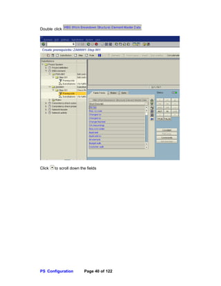 SAP PROJECT SYSTEMS CONFIGURATION Document | PDF