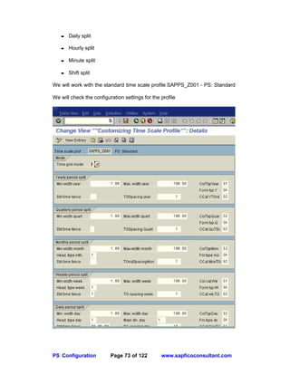 SAP PROJECT SYSTEMS CONFIGURATION Document | PDF