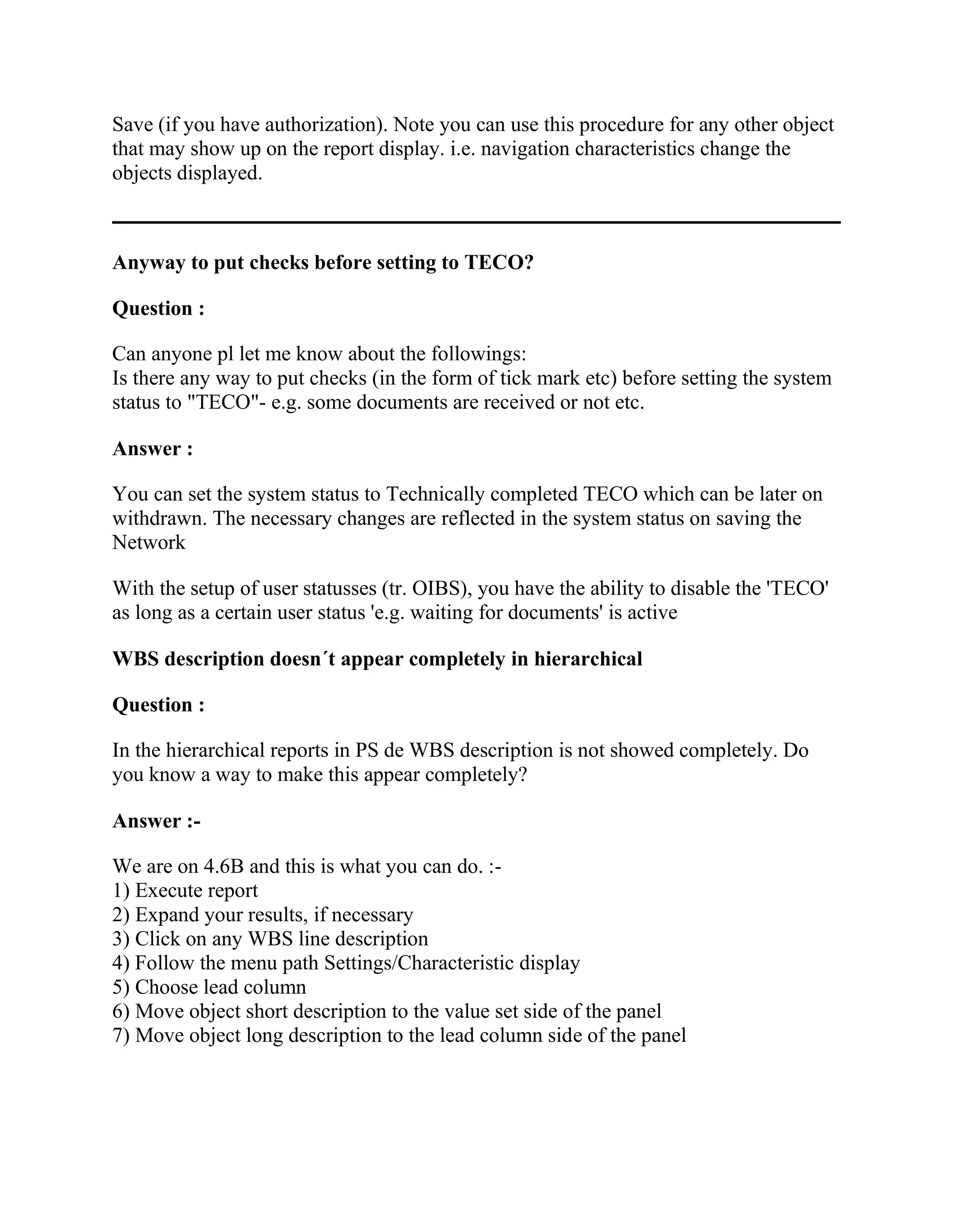 Sap ps module tutorial | DOCX