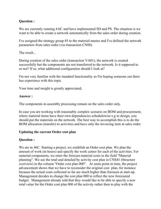 Sap ps module tutorial | DOCX