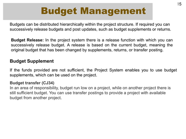 SAP PS overview | PDF | Technology & Computing