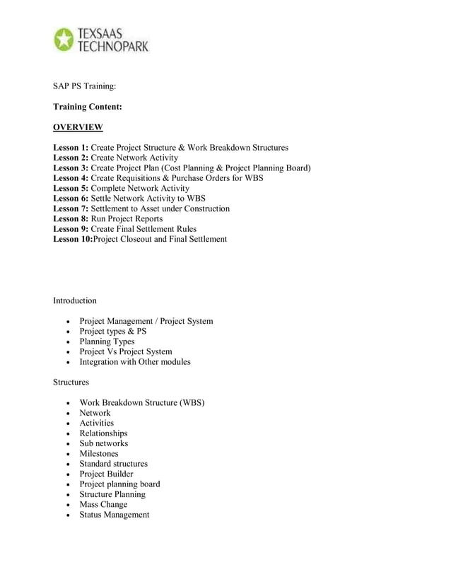 sap ps hand book or configuration book for learn | PDF