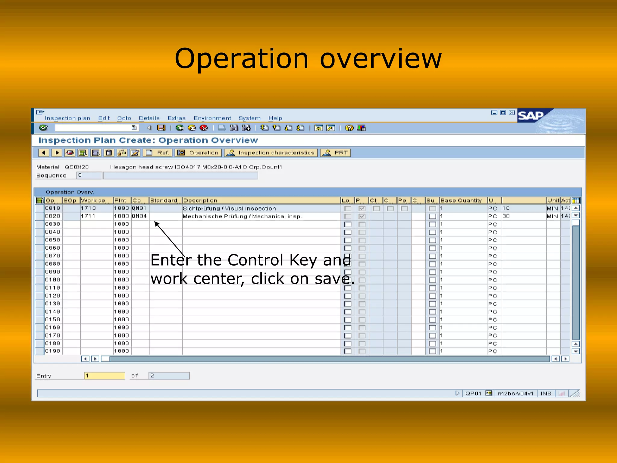Sap qm ppt | PPTX