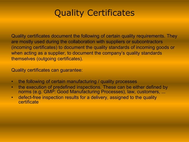 Sap qm ppt | PPTX | Business | Business and Finance