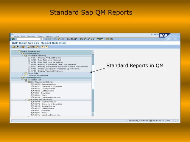 Sap qm ppt | PPTX | Business | Business and Finance