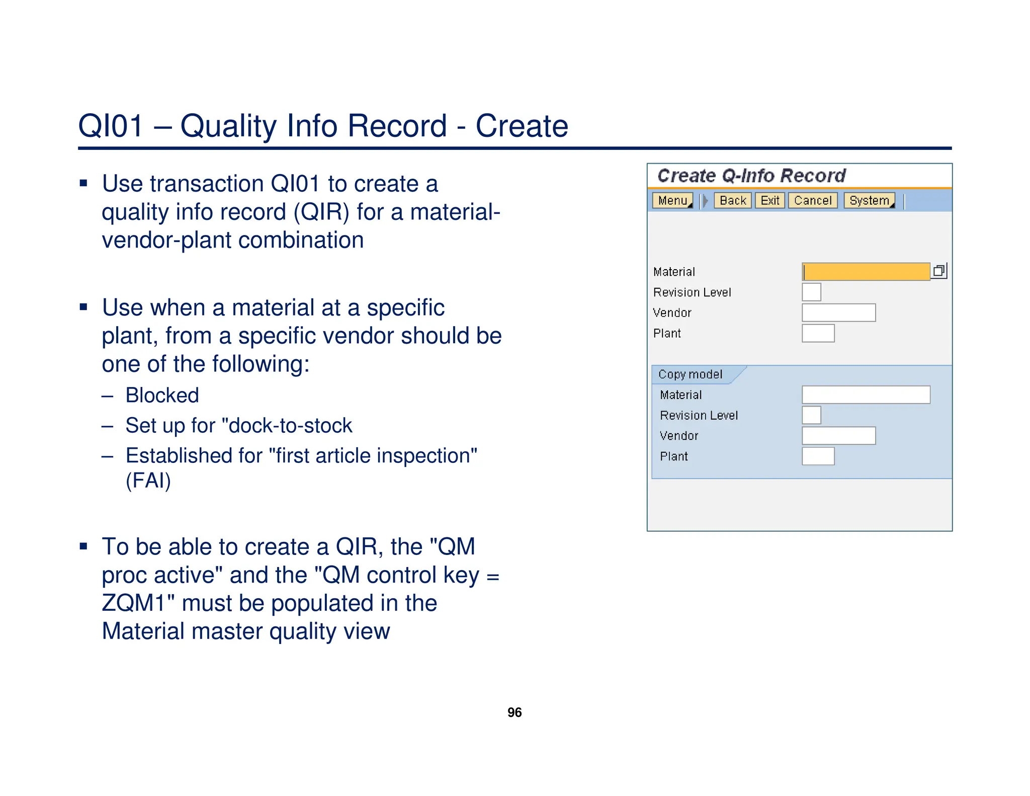 SAP QM Complete Document for Quality Management | PDF