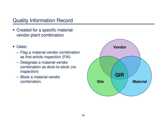 SAP QM Complete Document for Quality Management | PDF