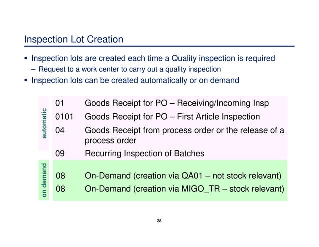 SAP QM Complete Document for Quality Management | PDF