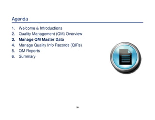 SAP QM Complete Document for Quality Management | PDF