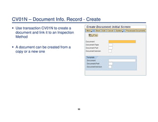 SAP QM Complete Document for Quality Management | PDF