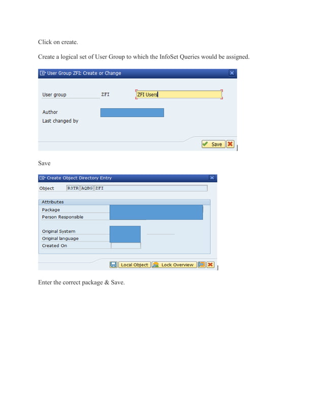 Sap query creation & transcation code creation for sap query | PDF | Databases | Computer ...