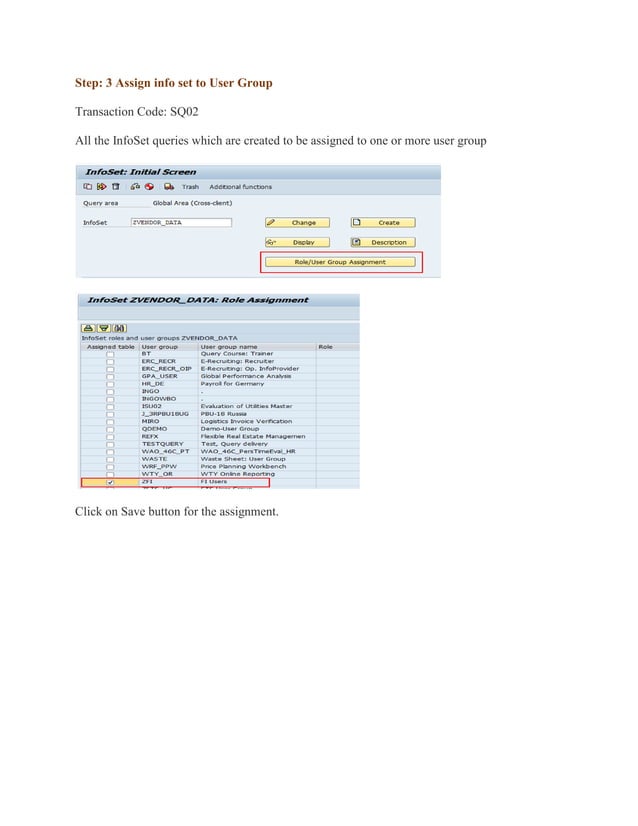 Sap query creation & transcation code creation for sap query | PDF | Databases | Computer ...