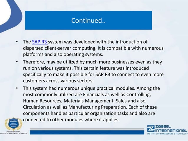 SAP R3- What is SAP R3 system? | PPTX