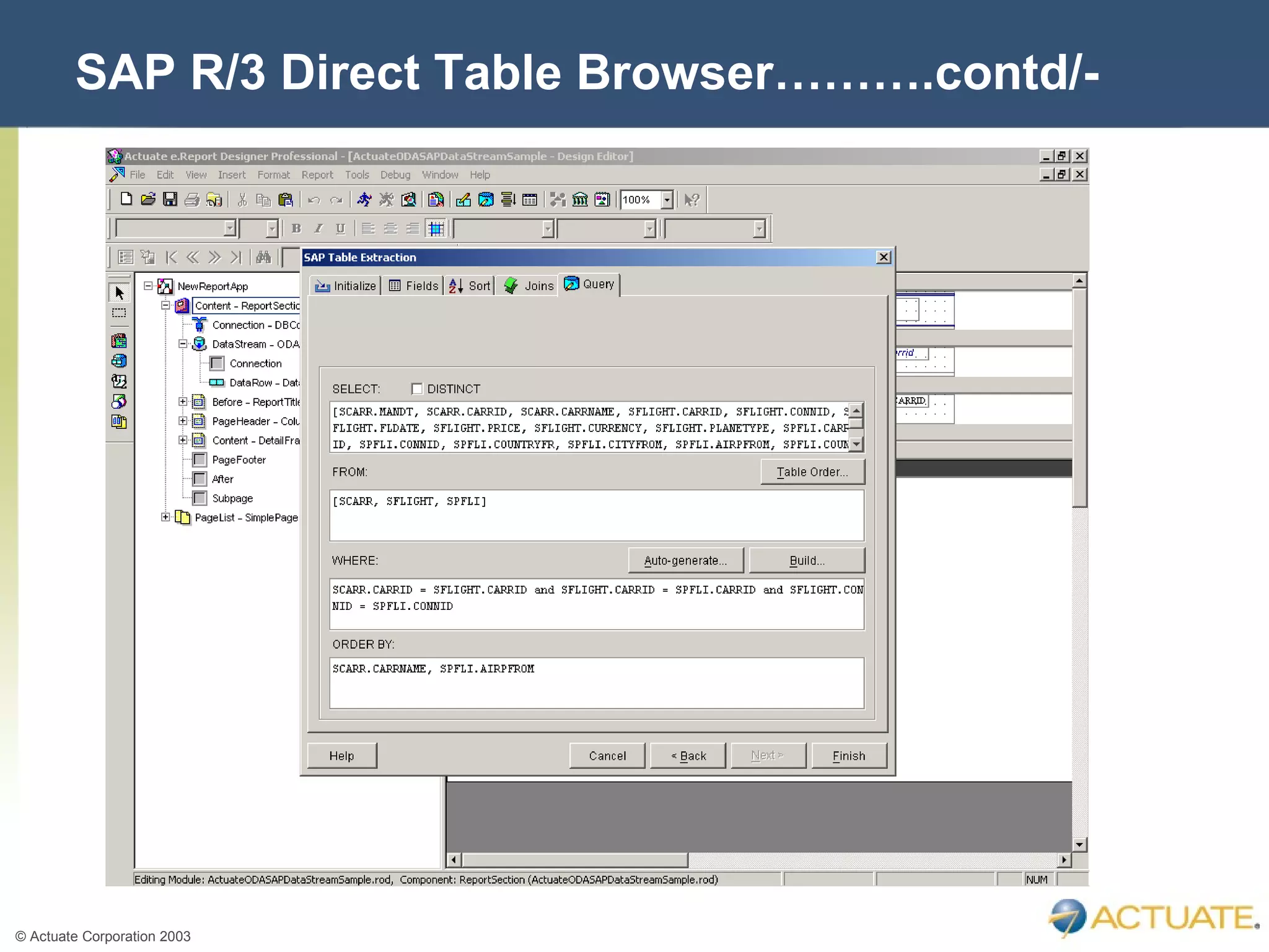 SAP R3 SQL Query Builder | PPT | Databases | Computer Software and ...
