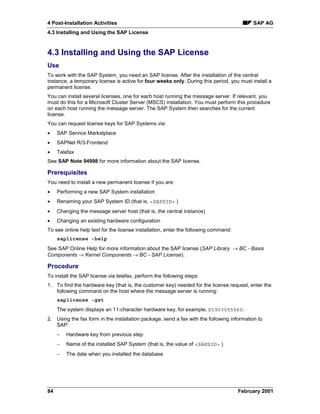 Sap r3 installation on windows oracle database | PDF
