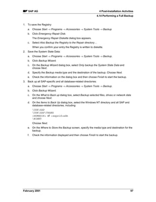 Sap r3 installation on windows oracle database | PDF