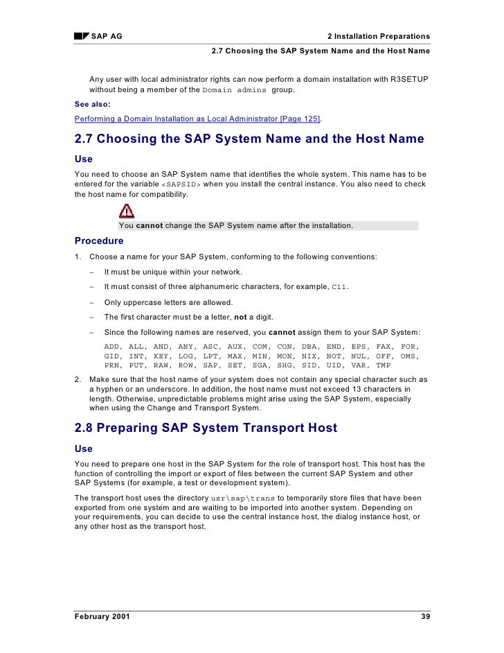 Sap R3 Installation On Windows Oracle Database
