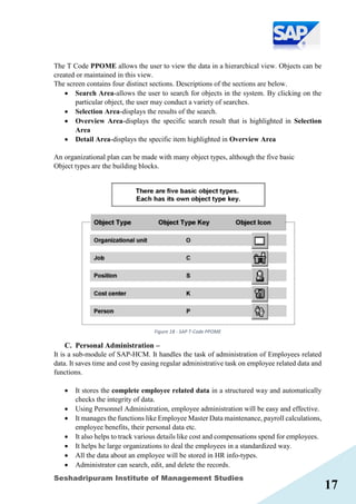 SAP- HCM mini project report on - Design Enterprise Structure in ...
