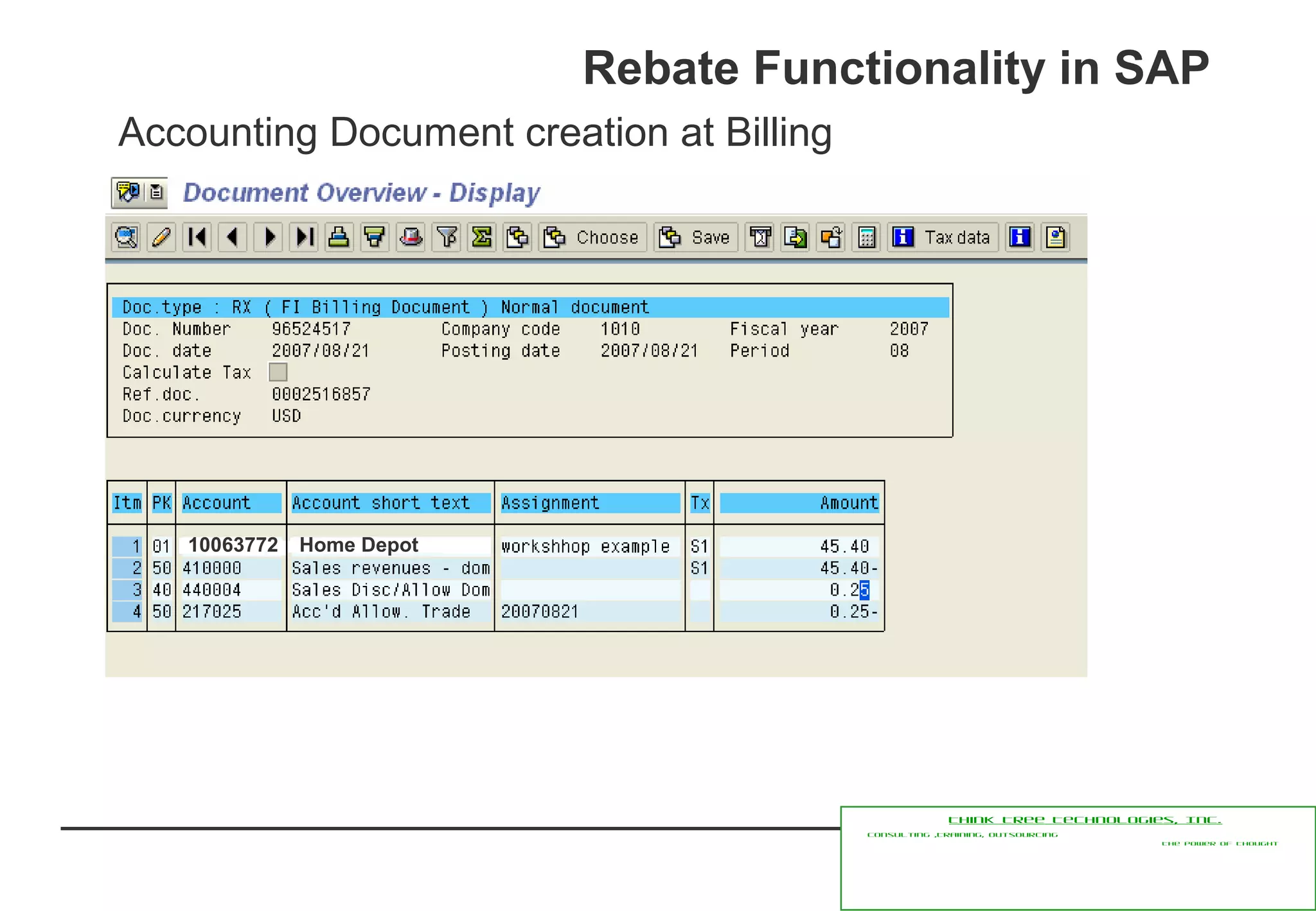 Sap rebates by dilip sadh | PPT
