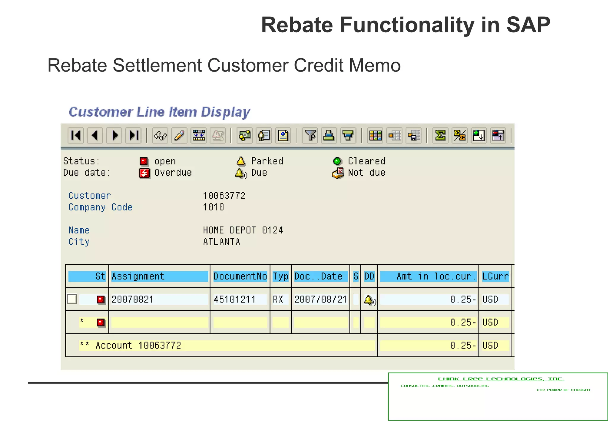 Sap rebates by dilip sadh | PPT