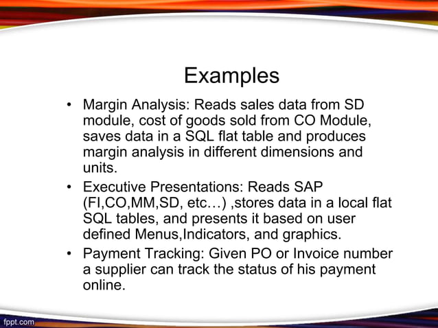 Sap Reporting | PPTX