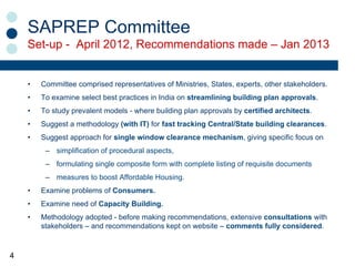 Streamlining Approval Procedure for Real Estate Projects (SAPREP) - 19 ...
