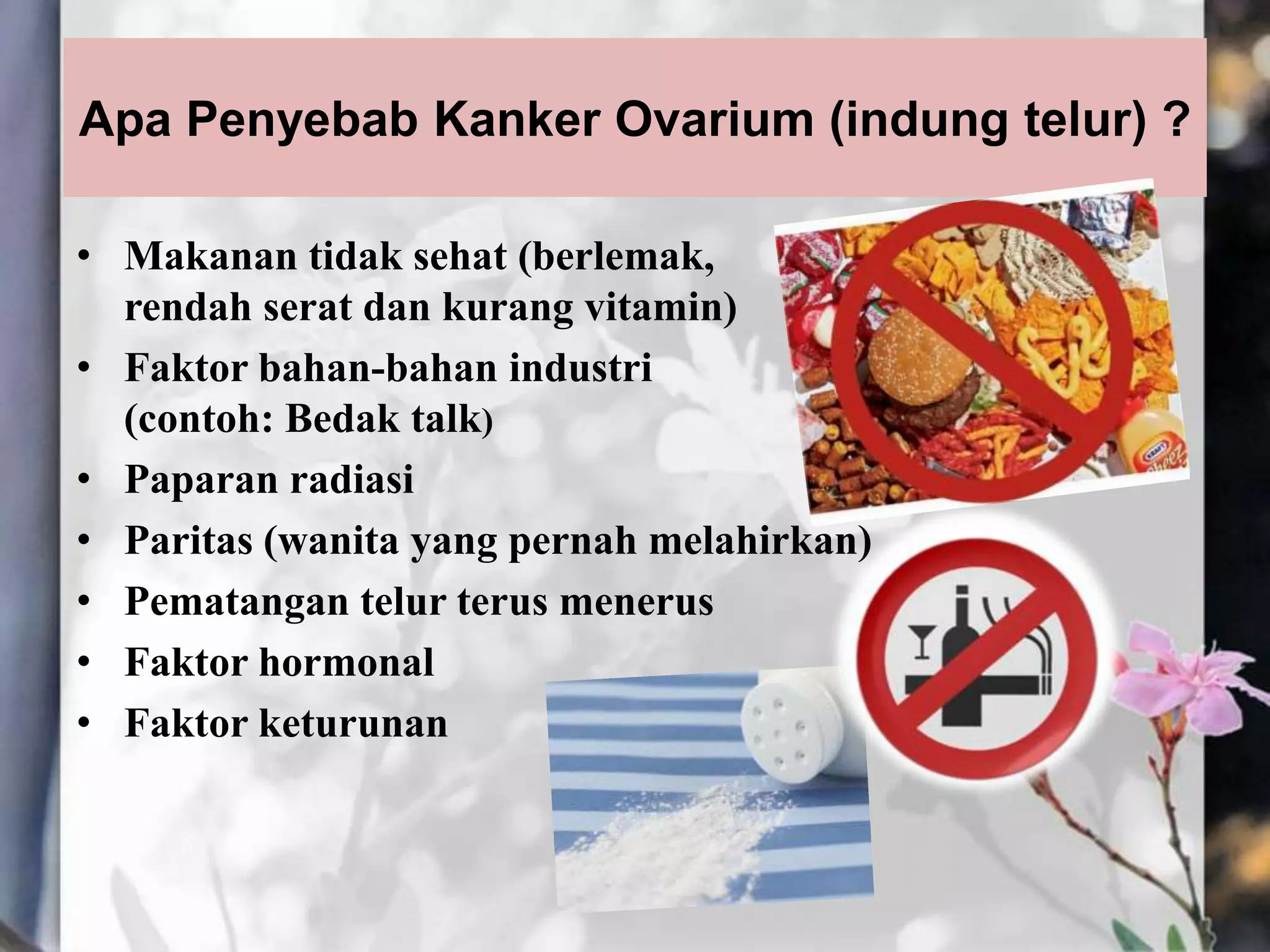 kanker ovarium | PPTX