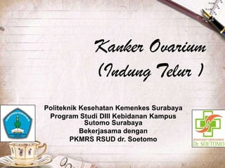 kanker ovarium | PPTX